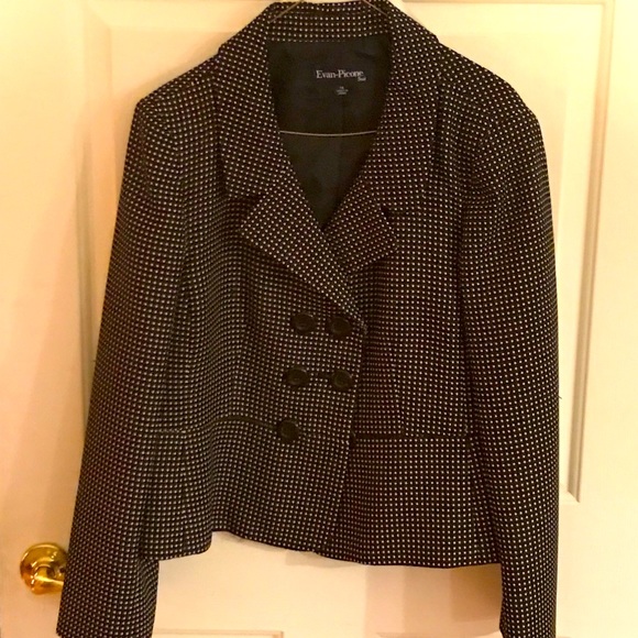 Evan Picone | Jackets & Coats | Evan Picone Ladies Suit Jacket Size 4 ...